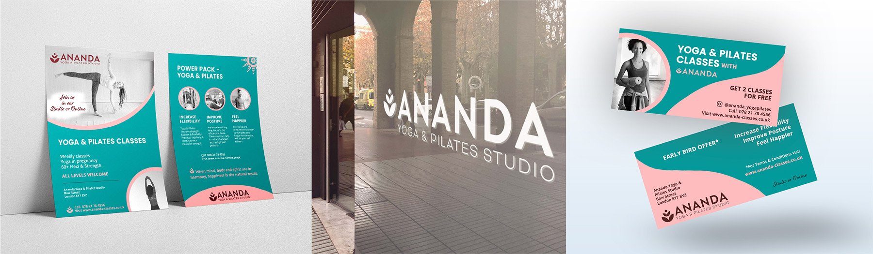 Brand Identity Design - Yoga & Pilates Studio